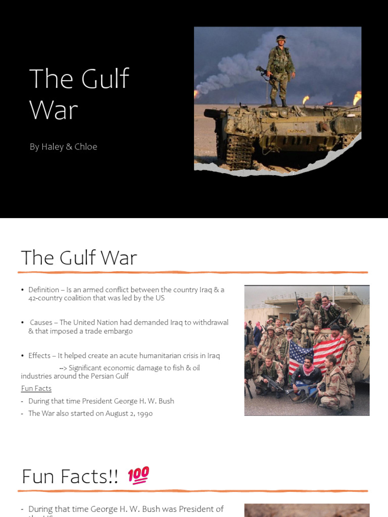The Gulf War | PDF