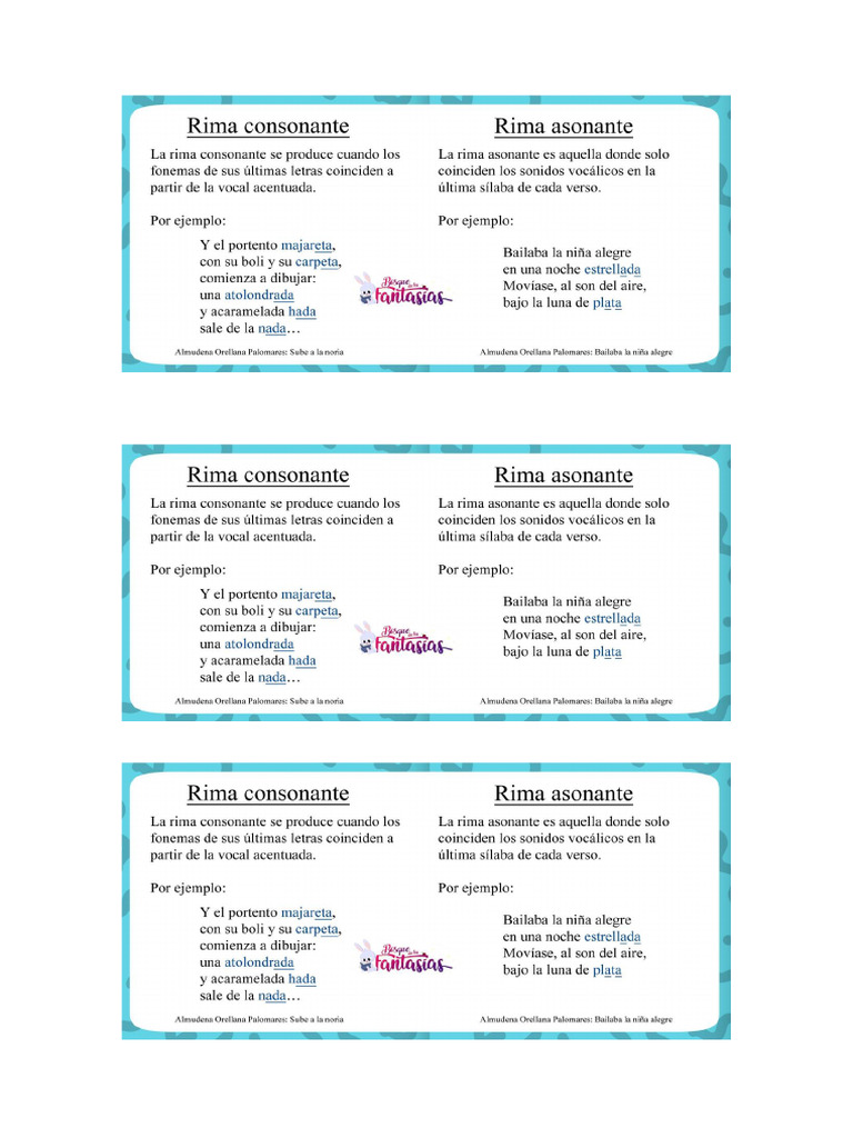 La Rima Imprimir | PDF