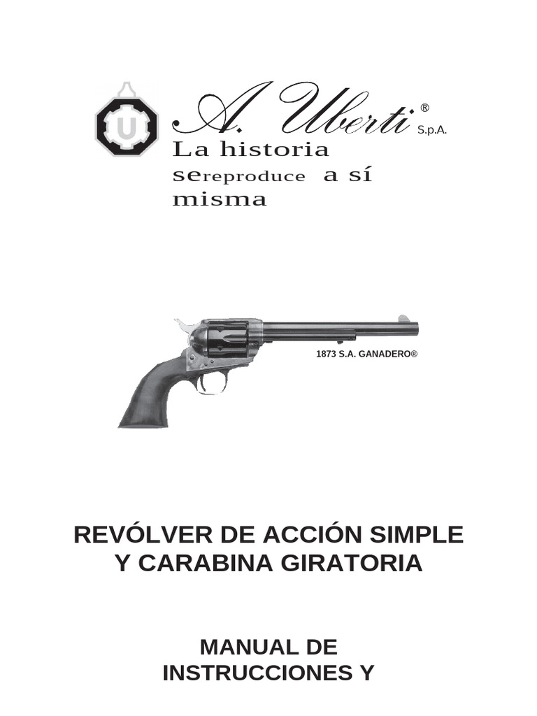Revolver | PDF | Revólver | Cartucho (armas de fuego)