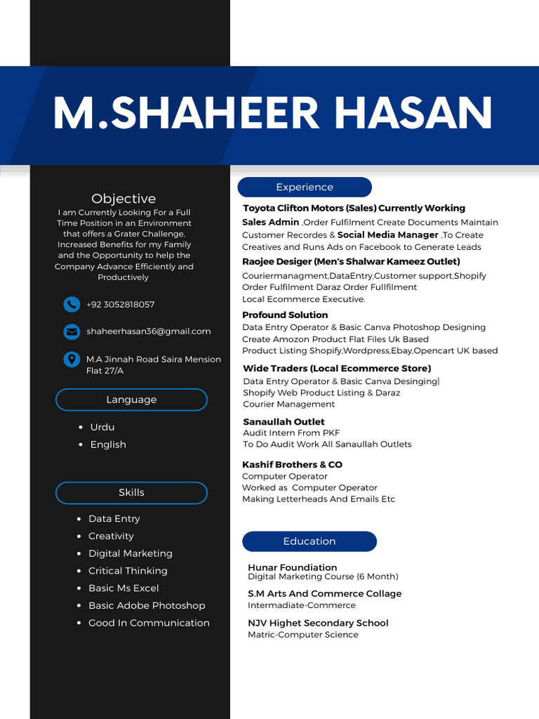 M.shaheer Hasan Certificate Vintage | PDF | Marketing