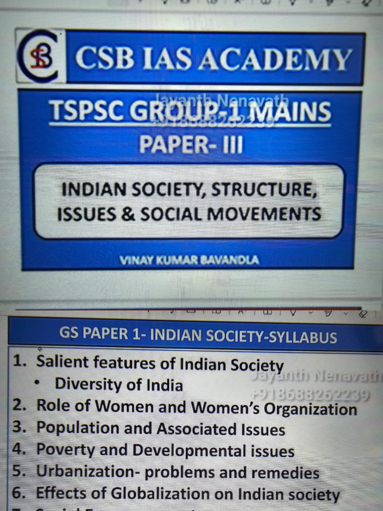 01 Indian Society | PDF