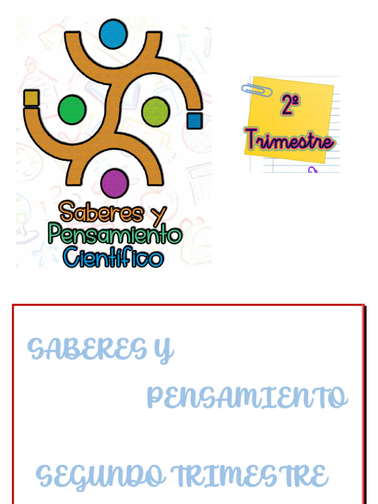 Saberes Segundo Trimestre | PDF | Biodiversidad | Pensamiento