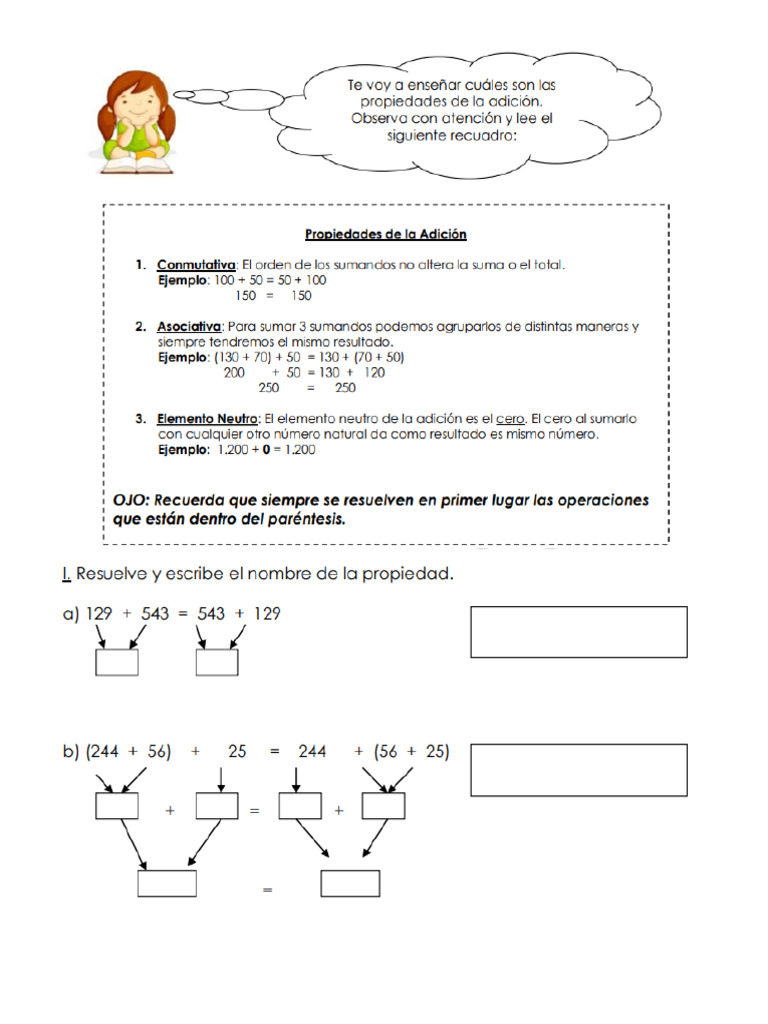 Propiedades de La Suma | PDF