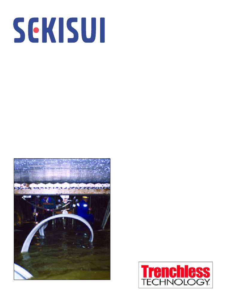 03 Trenchless Technology Reprint | PDF | Sanitary Sewer | Civil Engineering