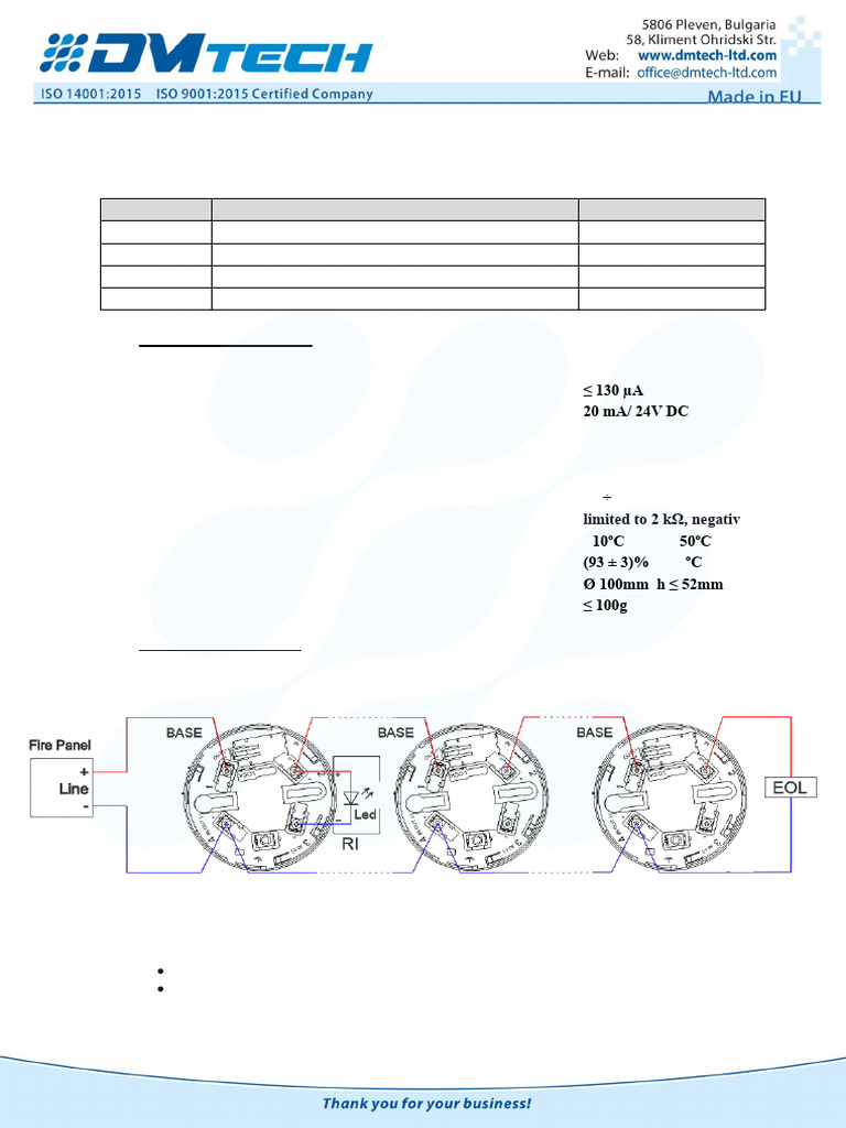 Conexión Detectores DMTECH - 9000-Series 1 | PDF | Sensor | Light ...