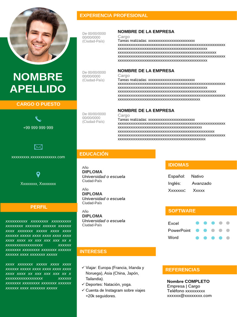 curriculum-vitae-en español (1) | PDF