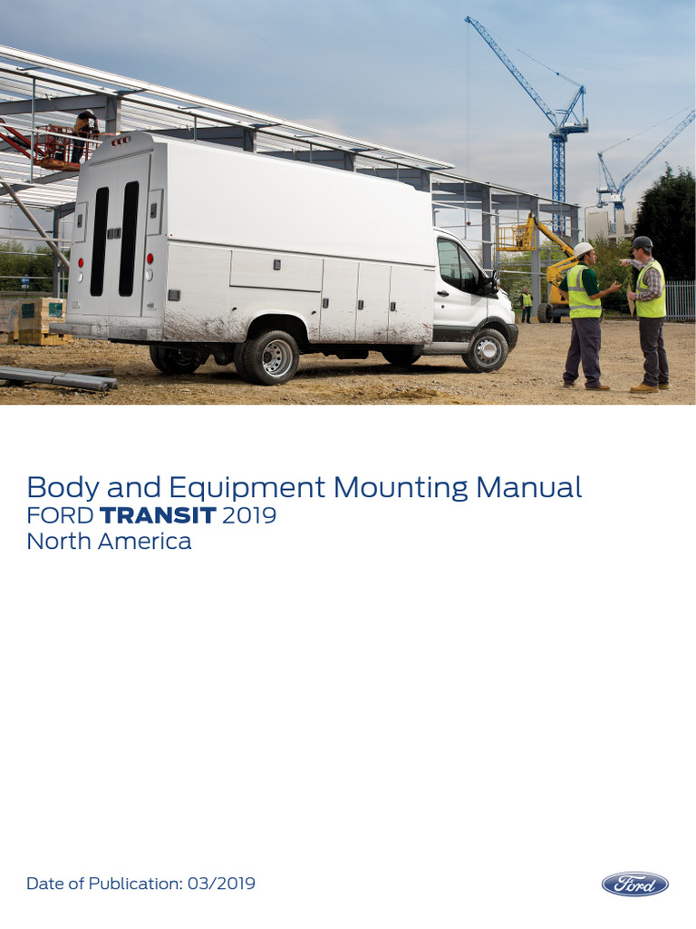 2019 Ford Transit Body Manual | PDF | Airbag | Truck