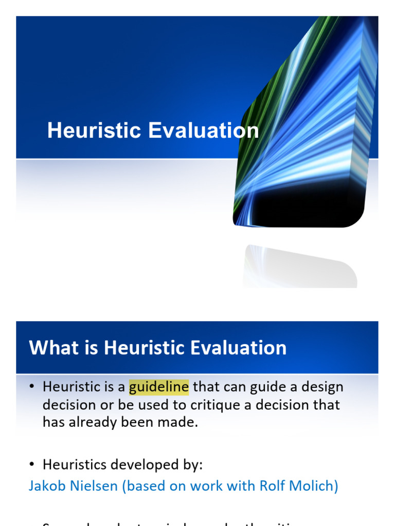 Lec 12 Heuristic Evaluation | PDF | Usability | Human Communication