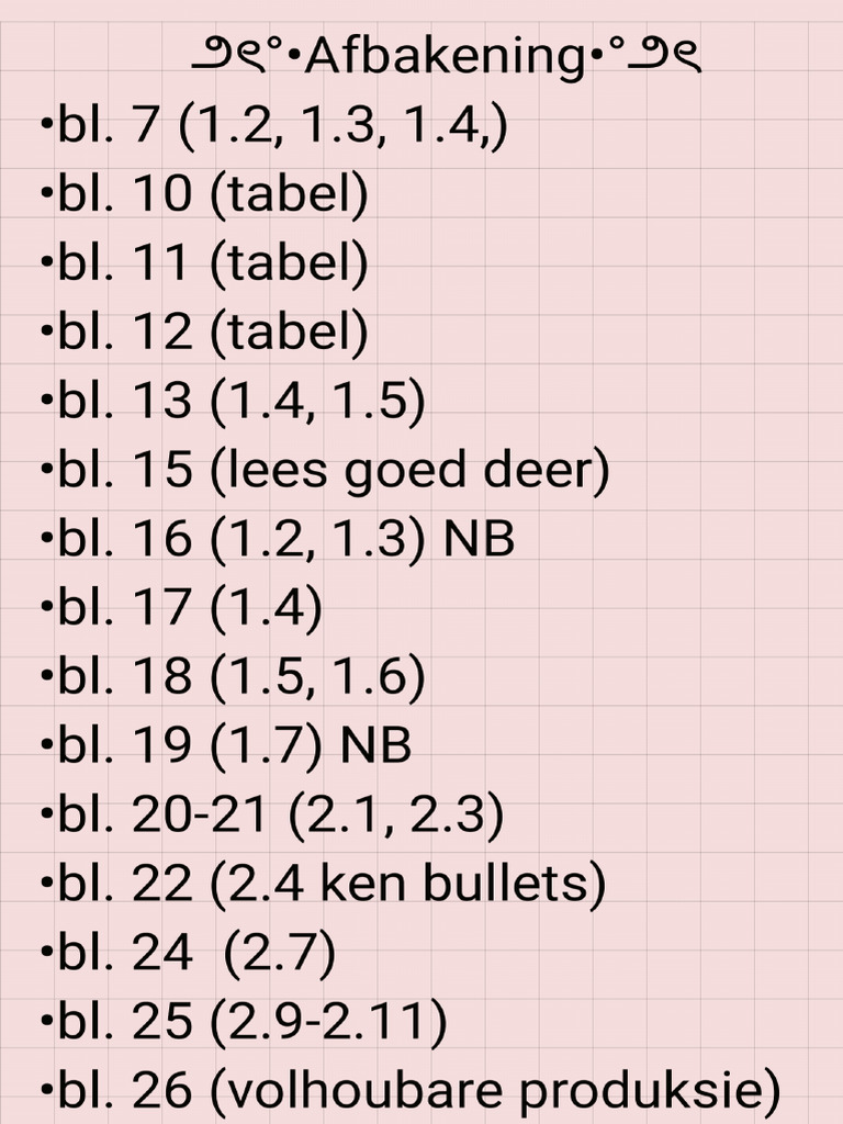 Verbruikers Afbakening | PDF
