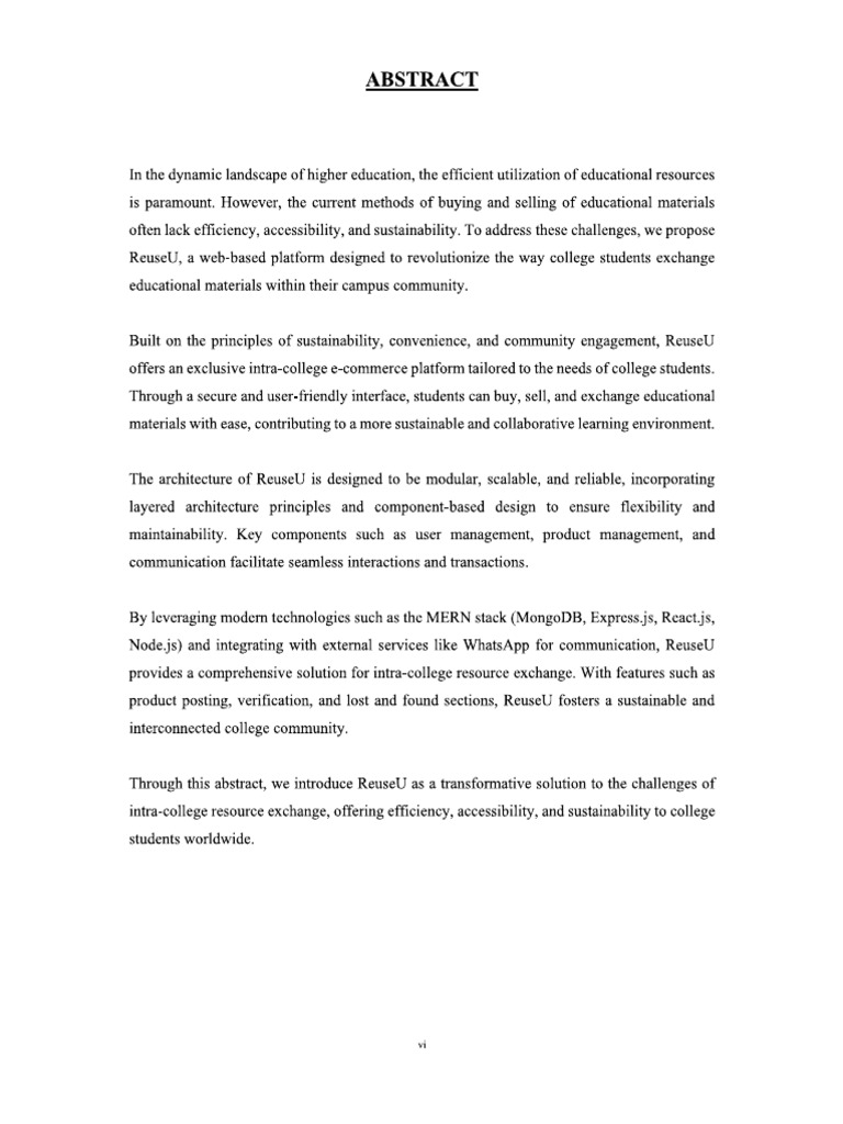 Project Sample Report - Minor Project | PDF