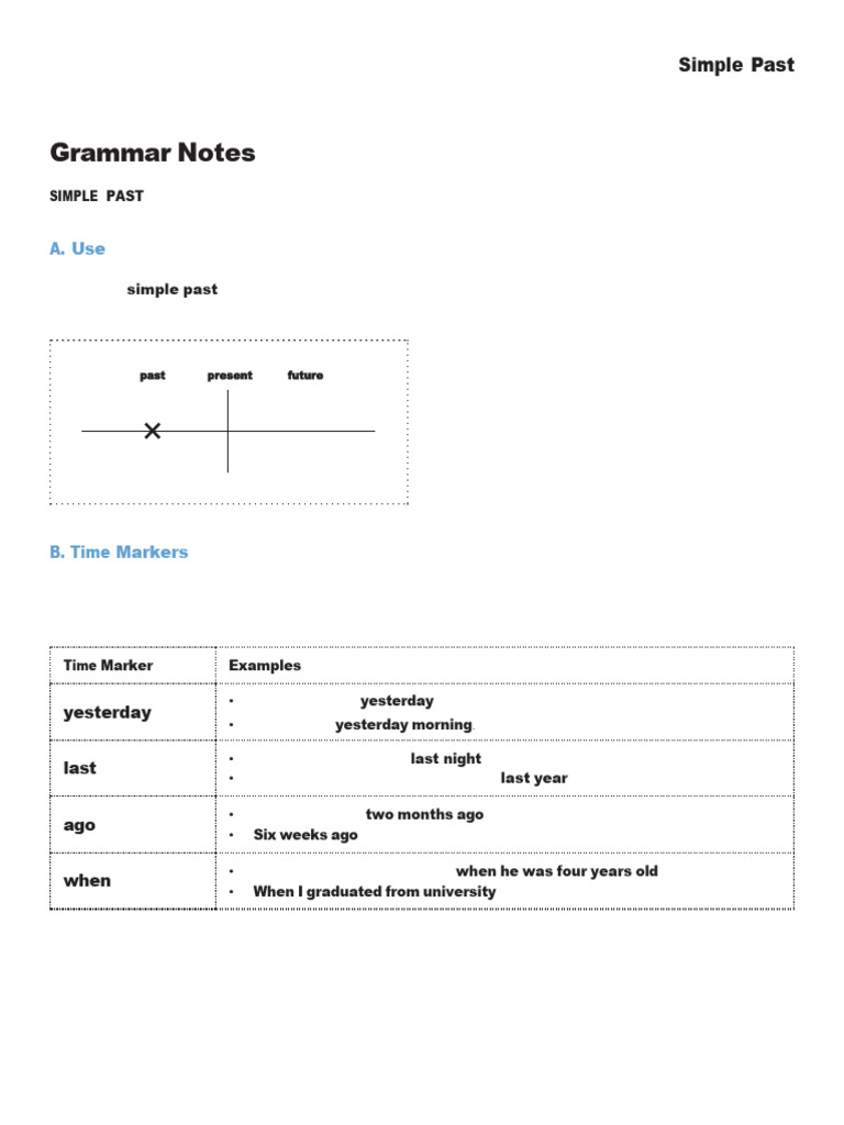 Simple-Past-Worksheet-2 Ok Send | PDF | Verb | Grammatical Tense