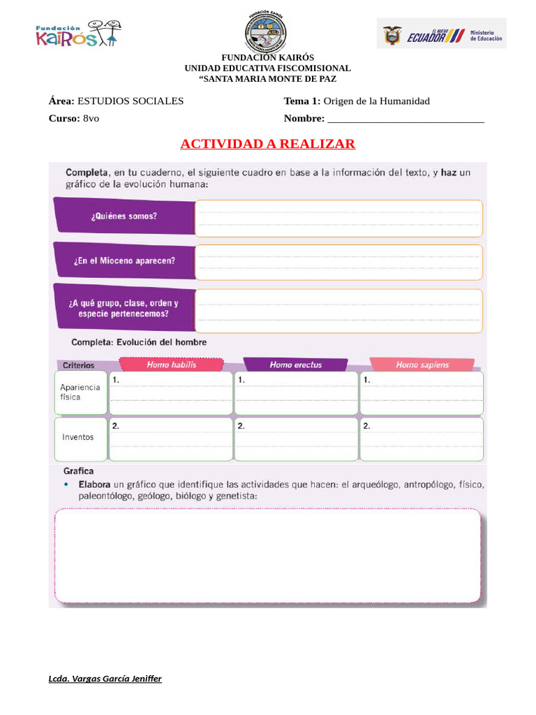 ACTIVIDADES DE CONTINGENCIA- EESS- 8vo | PDF