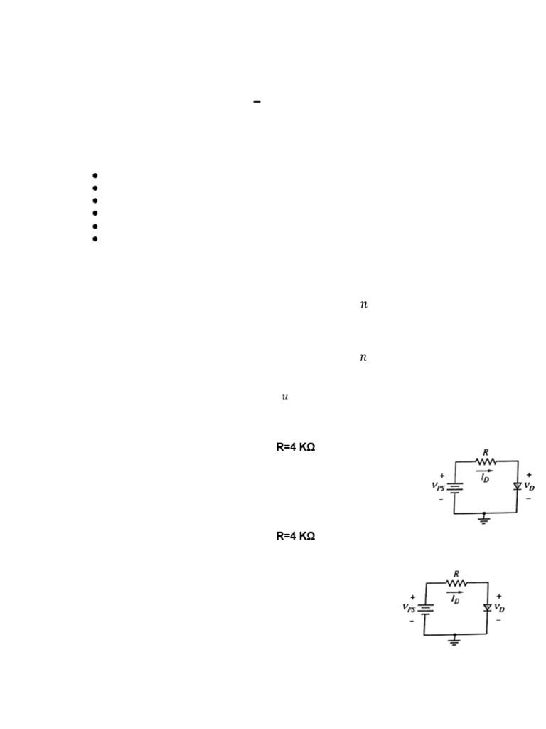 Practica #1 - Diodo de Union PN - Modelos y | PDF