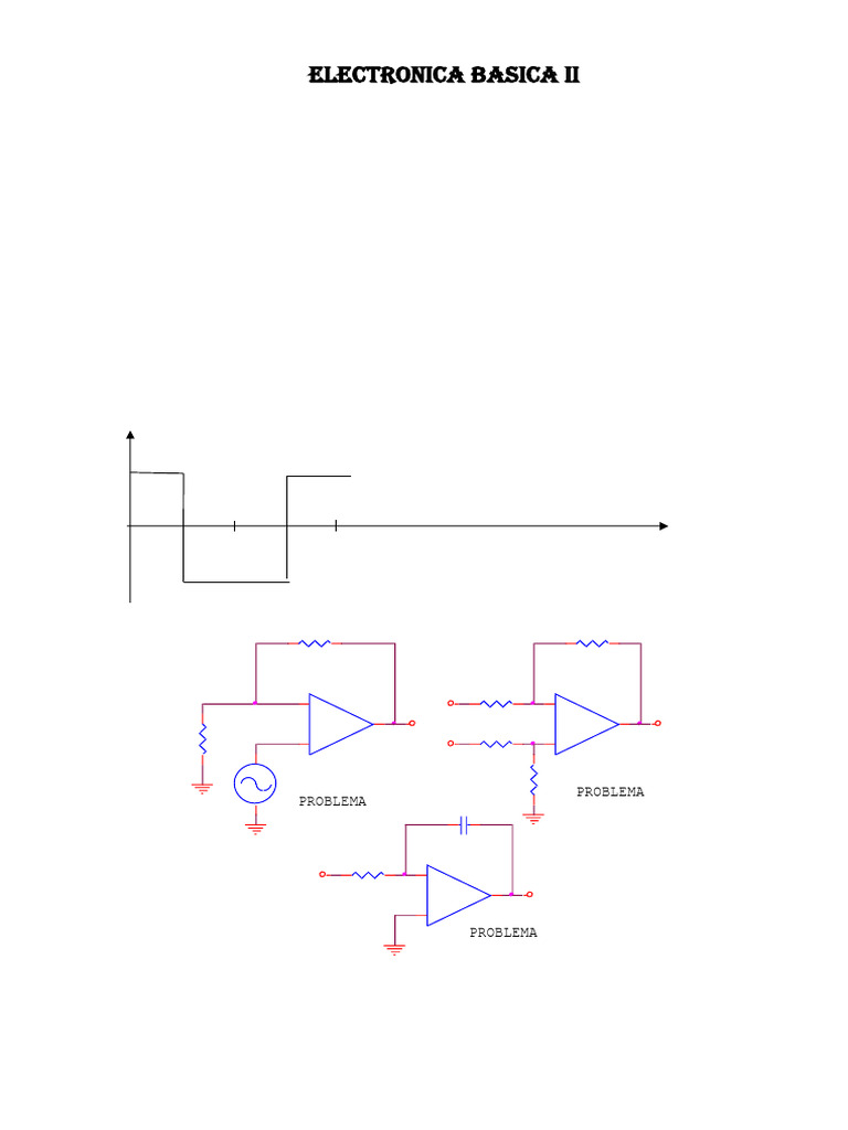 Practico 1 1 2025 AOP Ideal | PDF | Red eléctrica | Amplificador ...