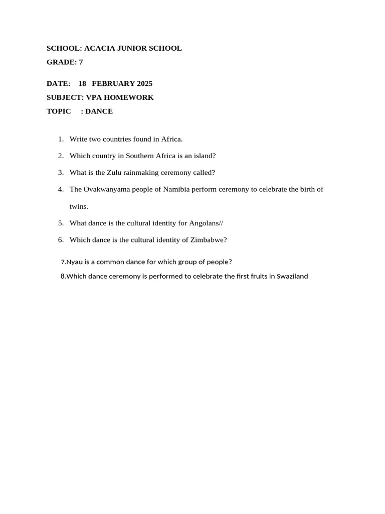 Grade 7 Homework 5 - 111252 | PDF
