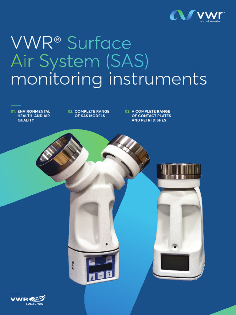 VWR® Surface Air System (SAS) Monitoring Instruments | PDF