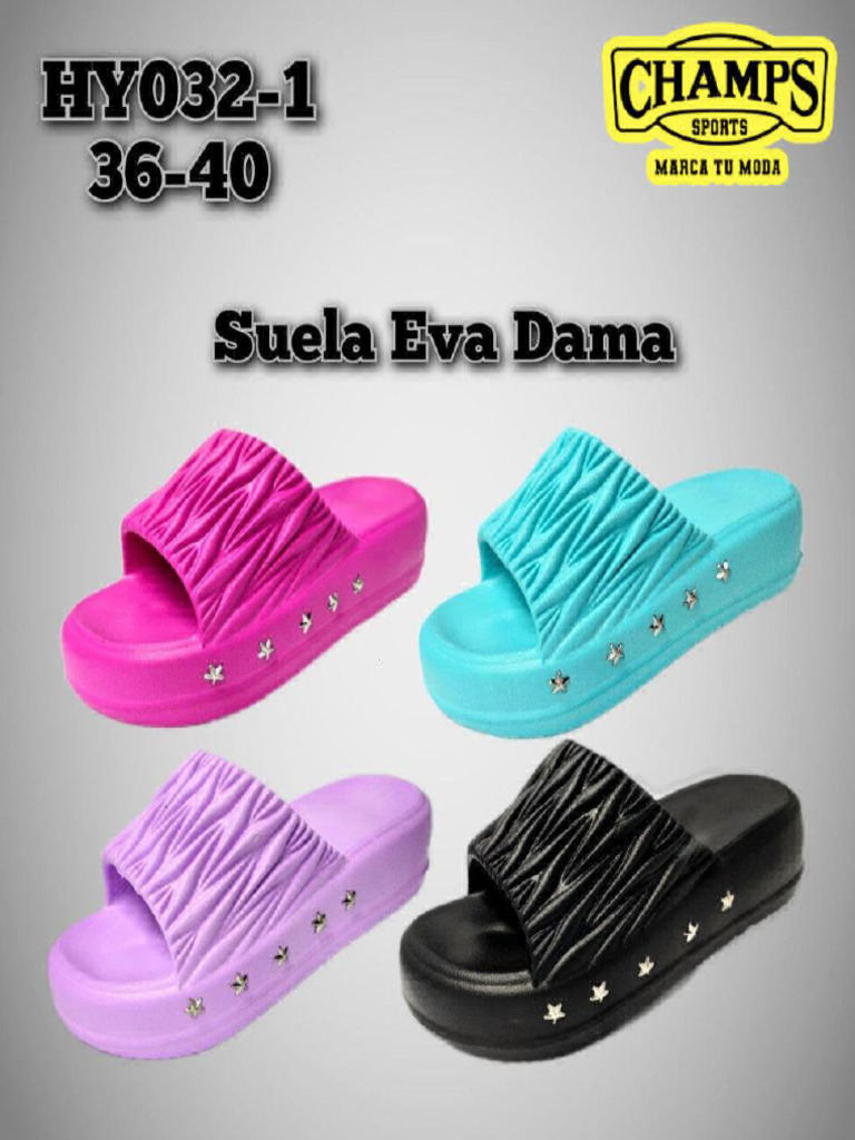 Chanclas Suela Eva - Dama y Caballero 6$ Detal | PDF