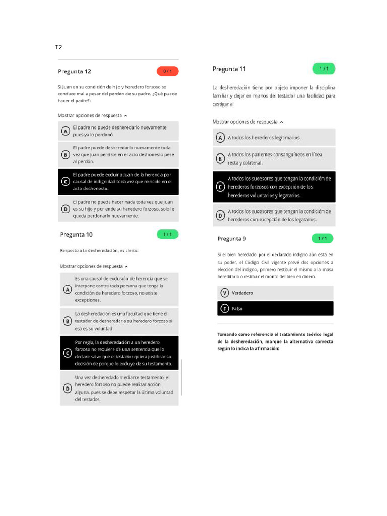 T2 y T1 sucesiones | PDF