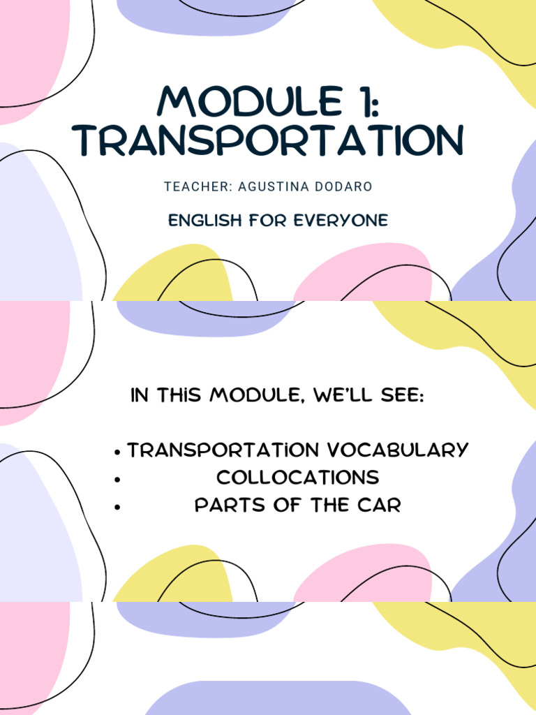 Module 1 Class 6 | PDF