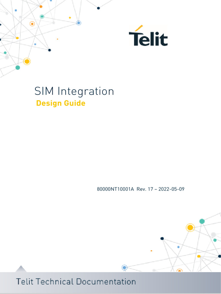 telit_sim_integration_design_guide_r17 | PDF | Damages | License