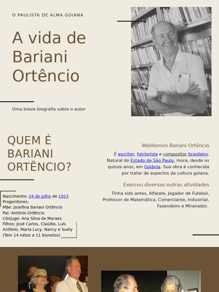 Bariani Ortêncio Slides | PDF