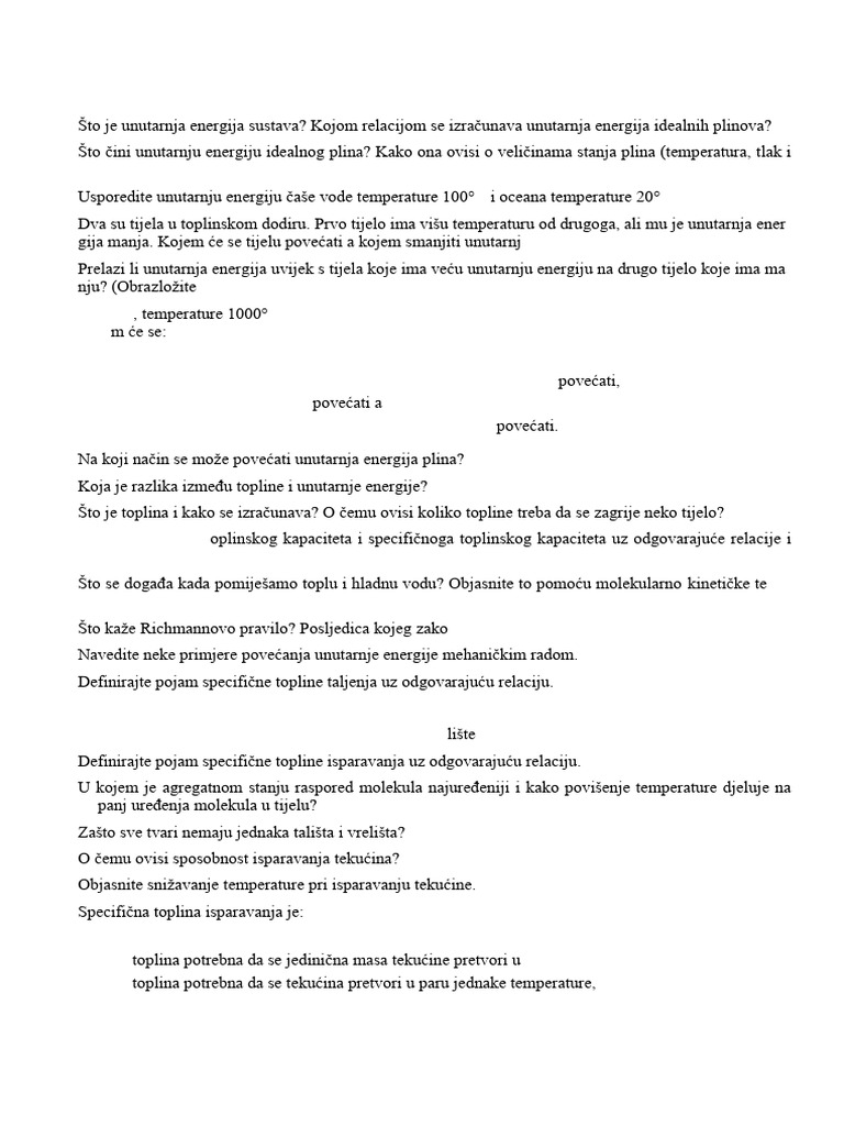 DRUGI Pitanja I Zadatci Za Modul 2 | PDF