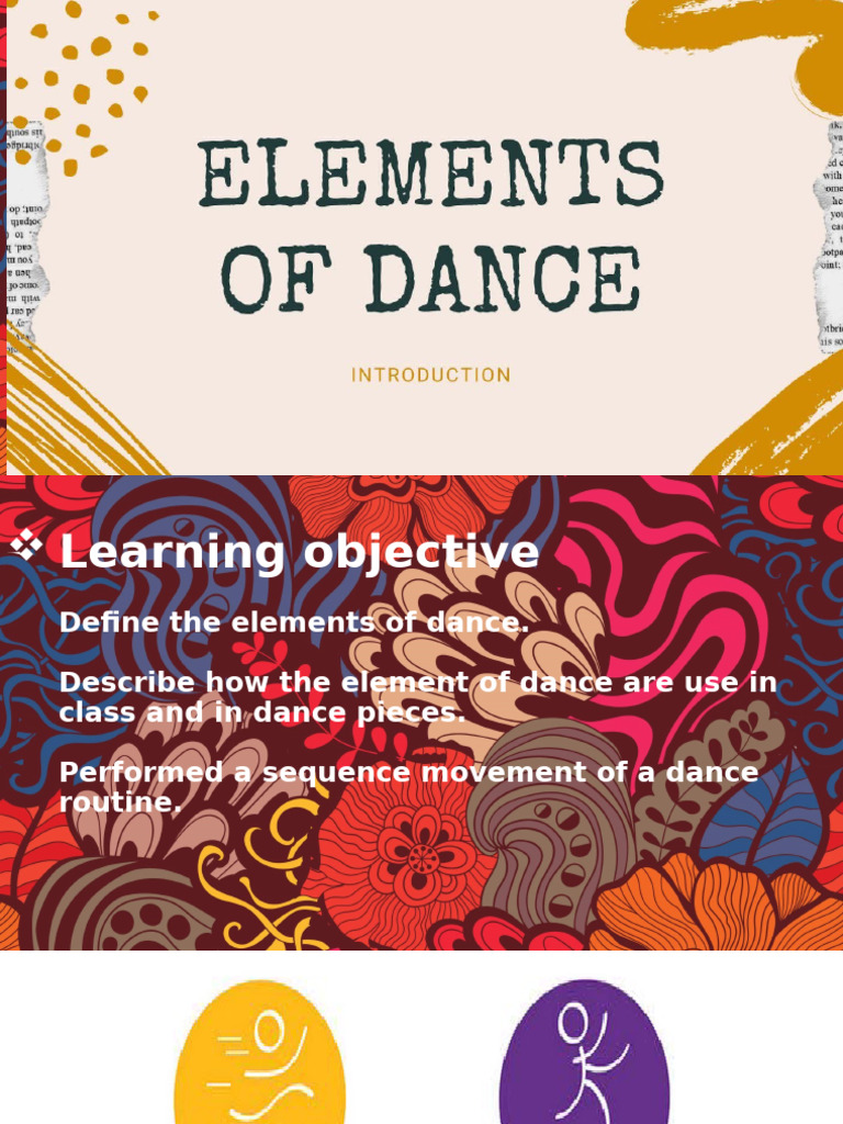 LESSON 2 Dance Element | PDF | Dances
