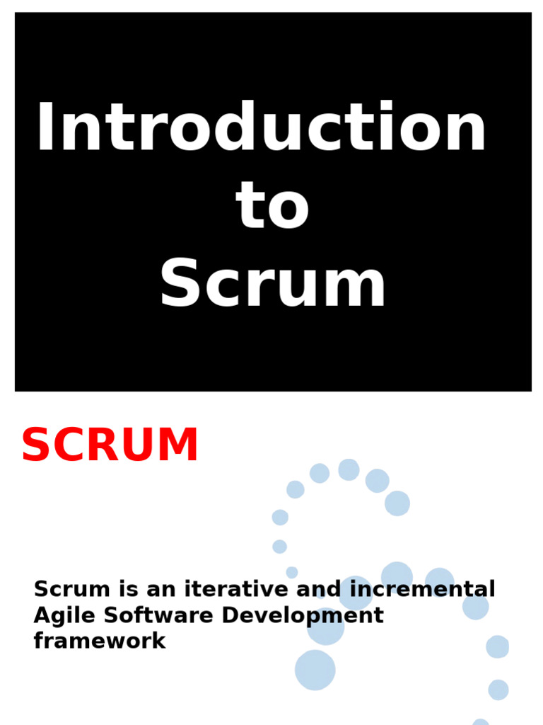 Overview of Scrum Methodology | PDF | Scrum (Software Development) | Technology Development