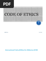 International Code of Ethics for Midwives | PDF | Midwife | Midwifery