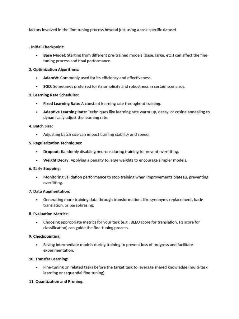 fine tune factors | PDF | Applied Mathematics | Machine Learning