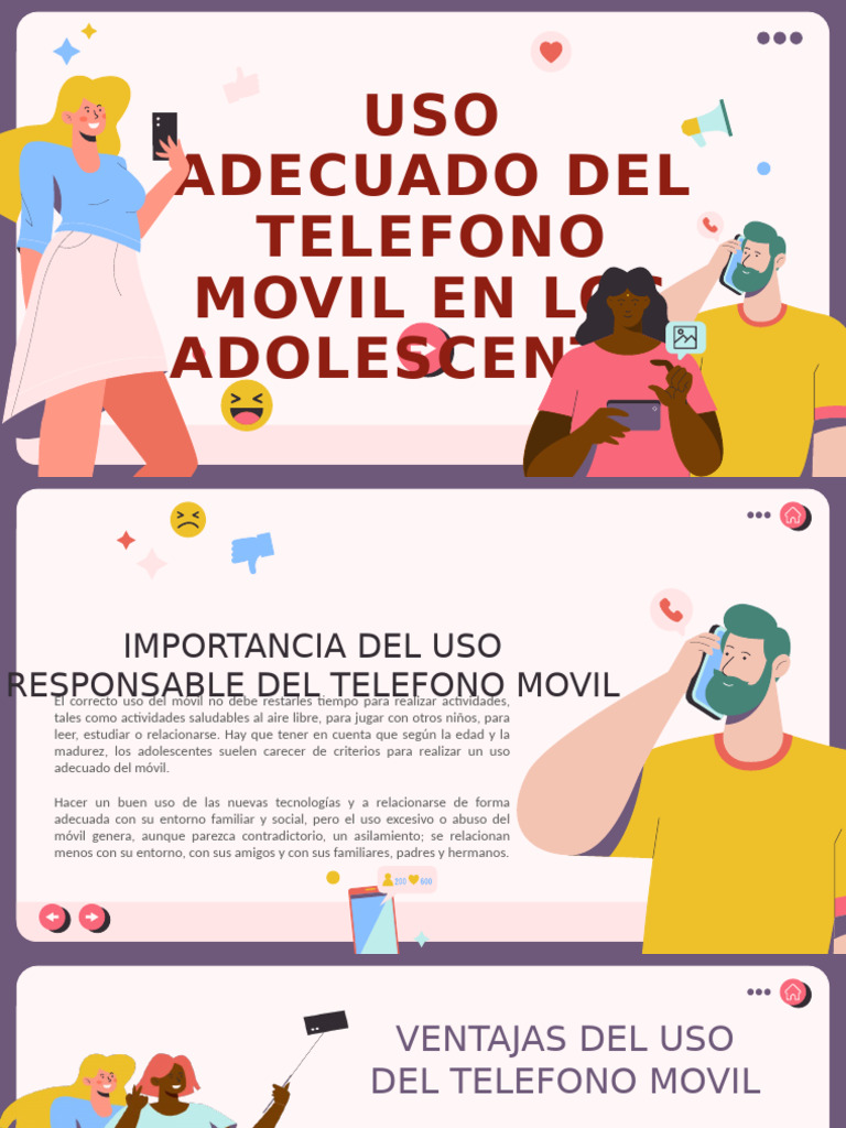 Uso Adecuado Del Telefono Movil En Los Adolescentes Pdf