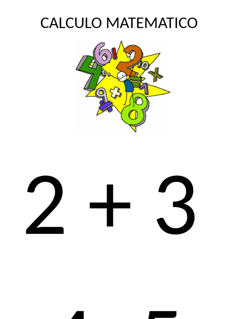 Calculo Matemático | PDF
