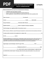 MYSAFA Registration Forms | PDF | Identity Document | Common Law