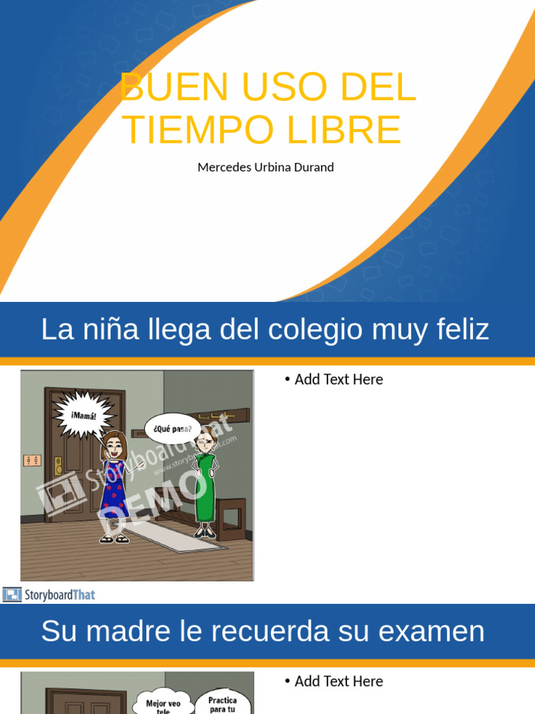 Historieta Del Buen Uso Del Tiempo Libre | PDF