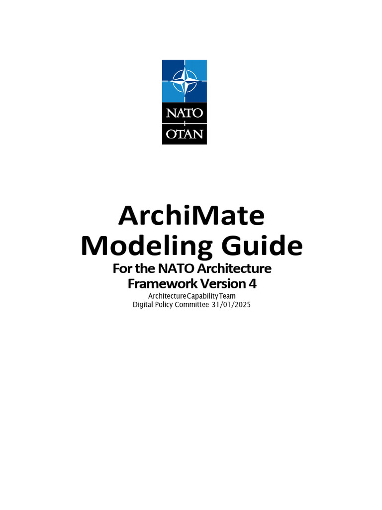 2502 NAFv4 ArchiMate | PDF