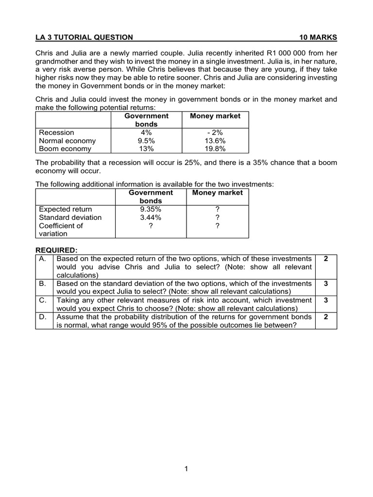 La 3 Tutorial Q | PDF
