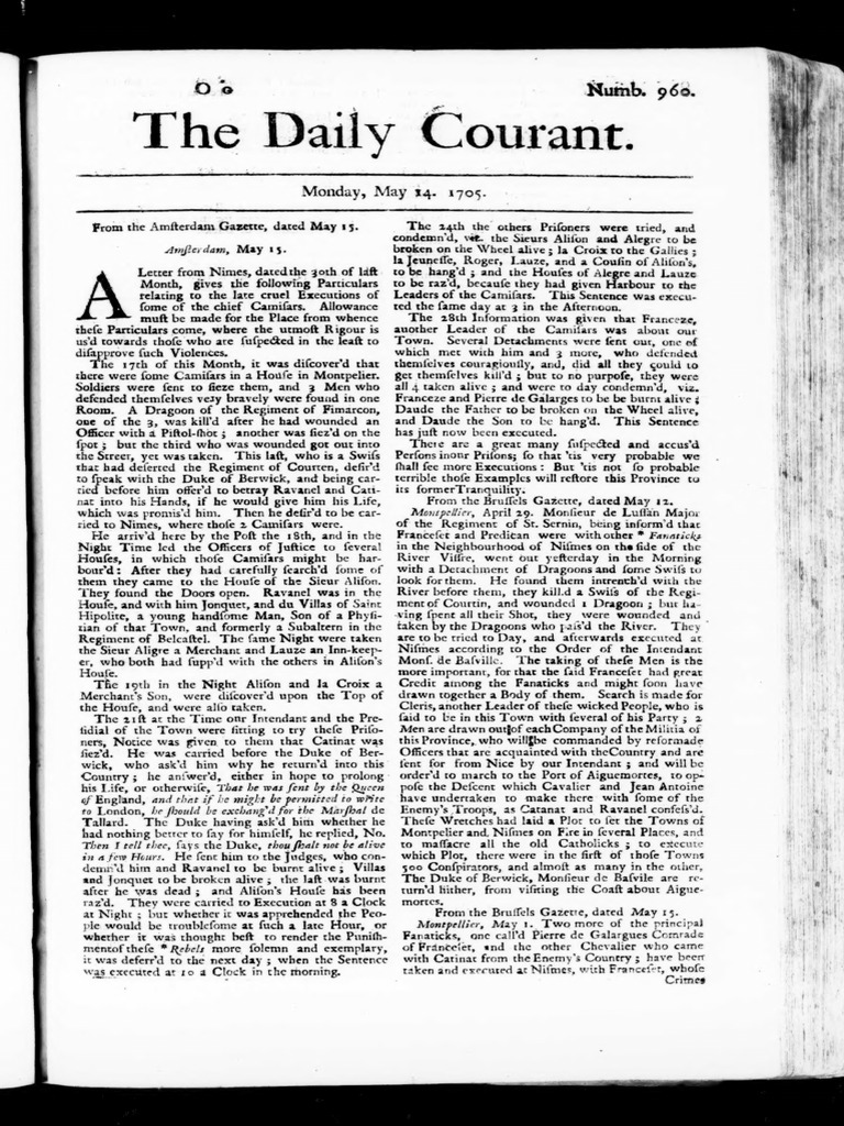 sim_daily-courant_1705-05-14_960 | PDF | Honorifics