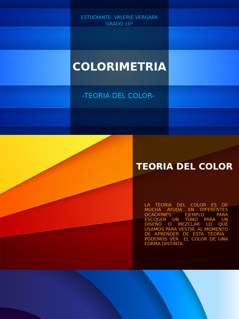 Teoría del Color y Armonía Cromática | PDF | Color | Rojo