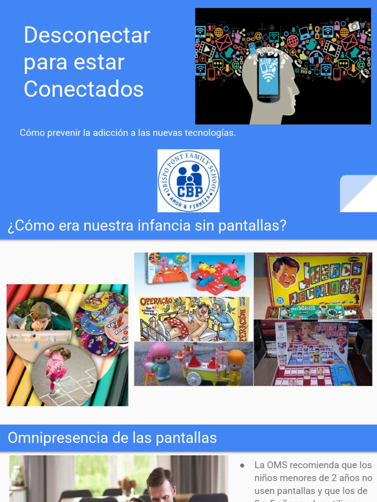 Desconectar para Estar Conectados | PDF | Adolescencia | Videojuegos