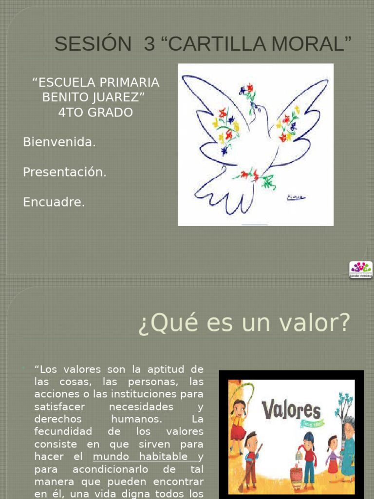 Cartilla Moral | PDF | Virtud