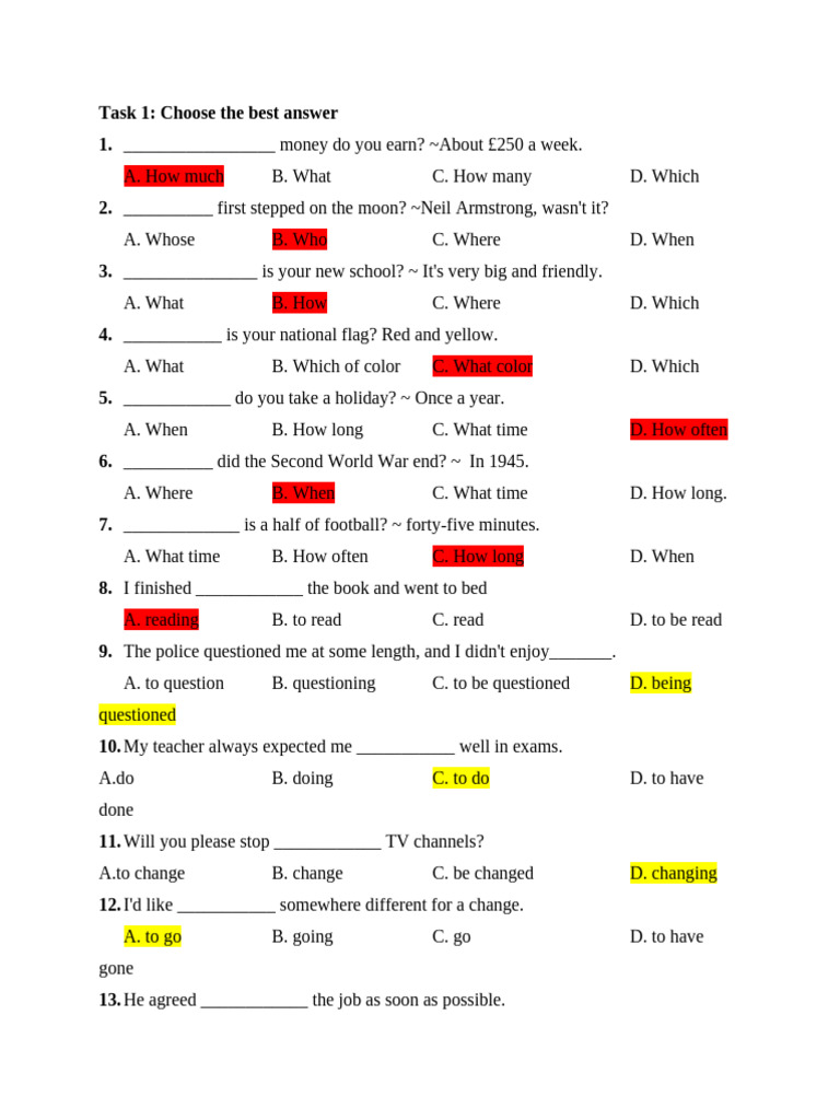 Exercise-Unit 2-G10 | PDF