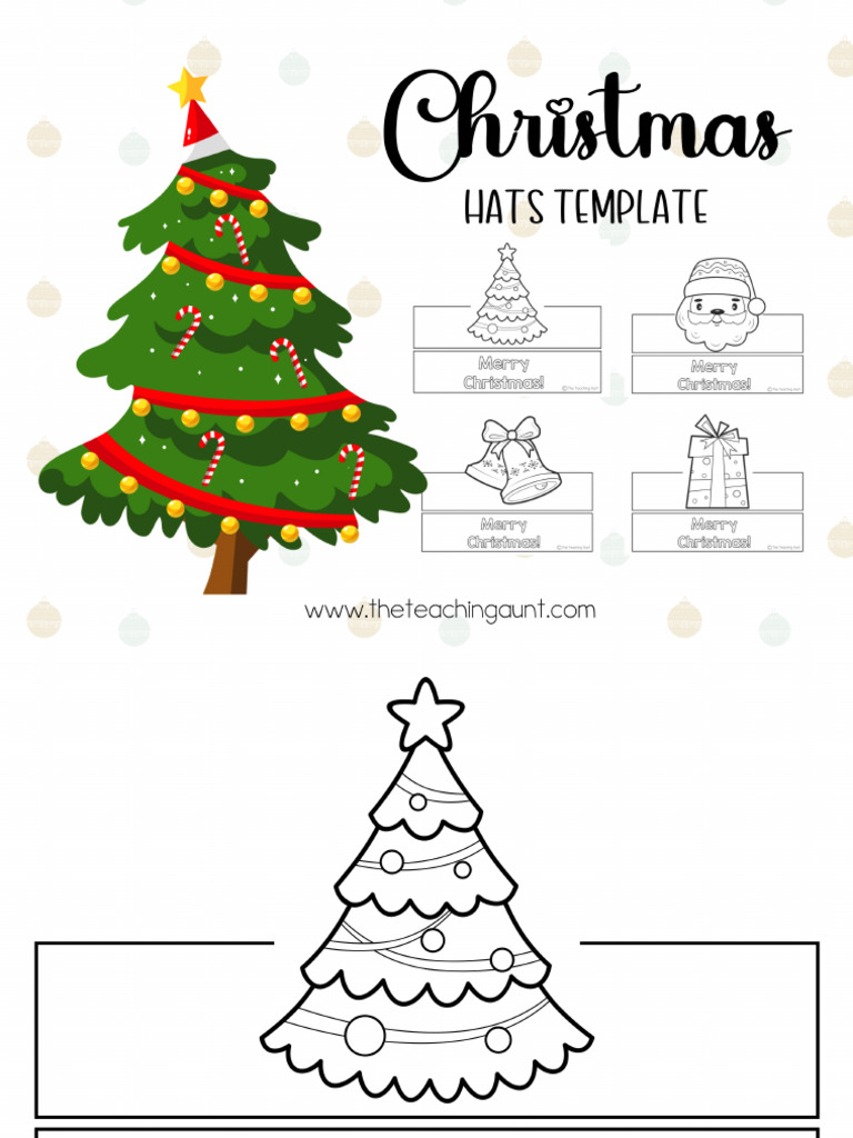 Christmas Hat Template | PDF