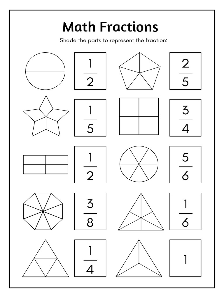 Understanding Math Fractions | PDF