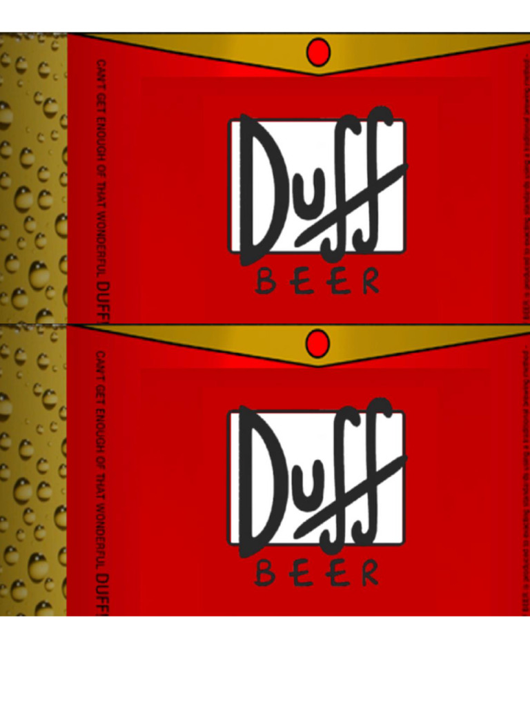 Imprimir - Duff Cervecitas | PDF