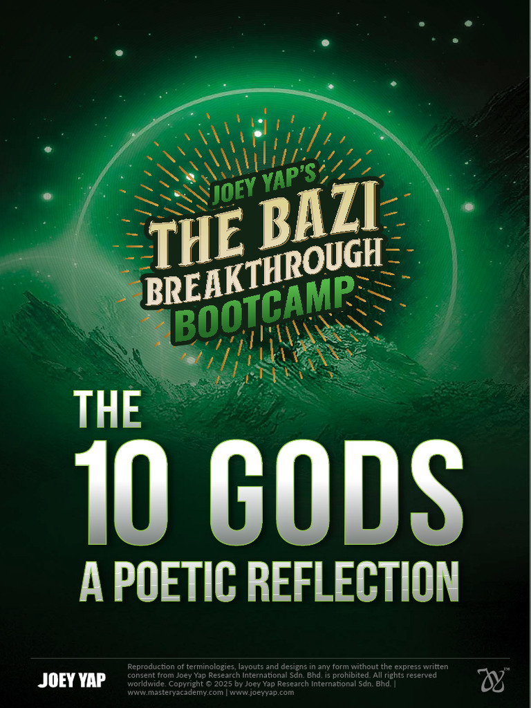 Joey Yap - S The 10 Gods - A Poetic Reflection | PDF