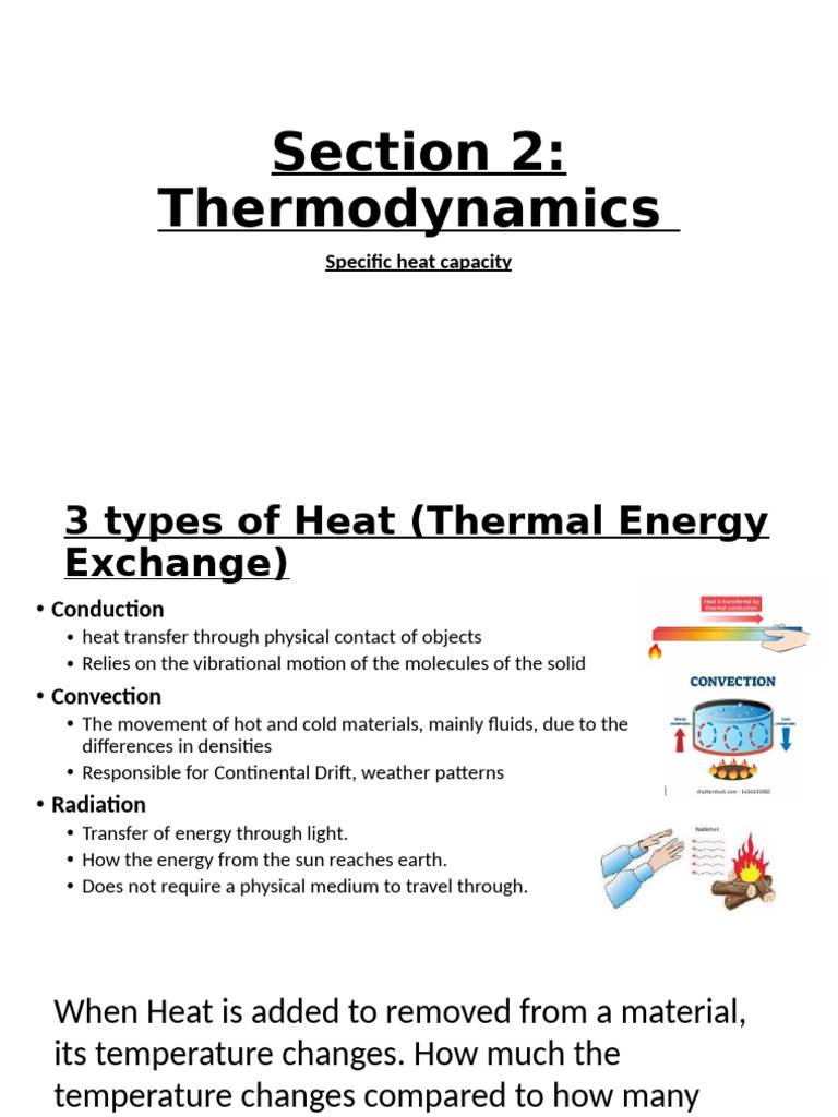 Specific Heat Capacity | PDF