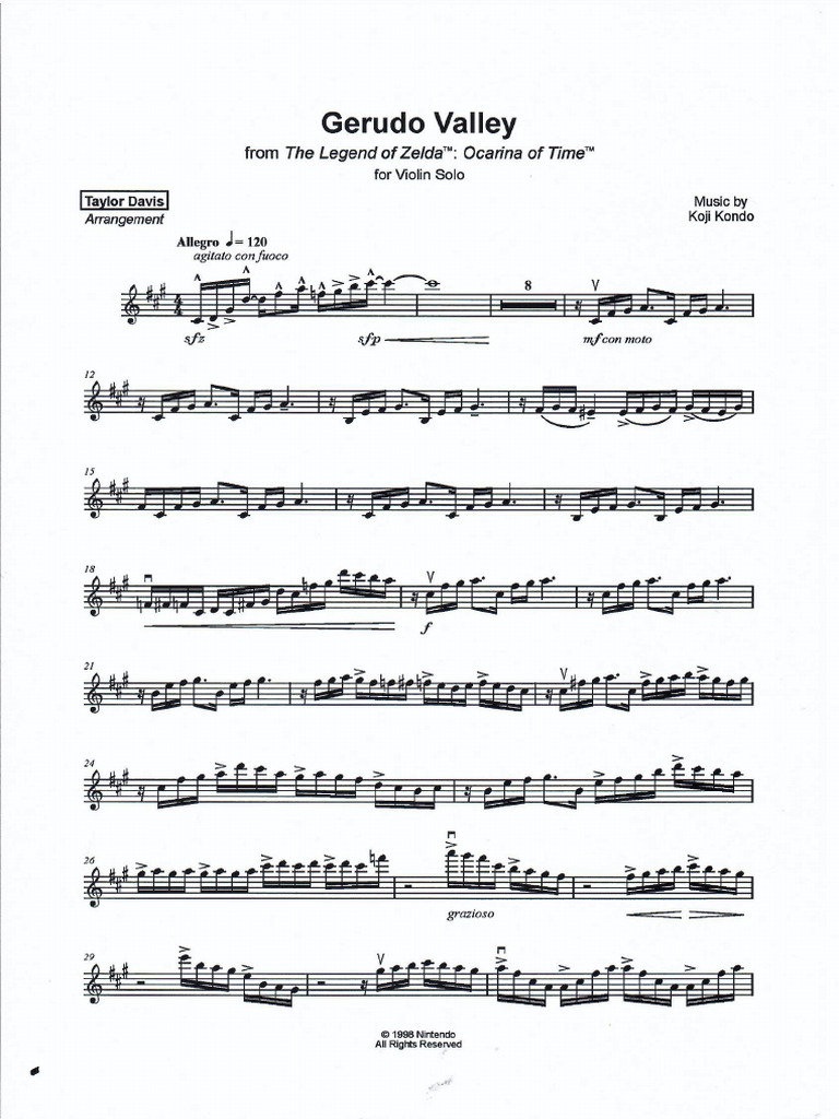 Gerudo Valley | PDF