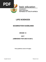 Life Sciences Assessment Plan | PDF | Educational Assessment And ...