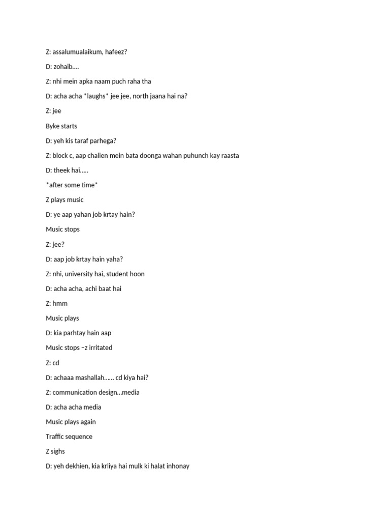 dialogue writing | PDF
