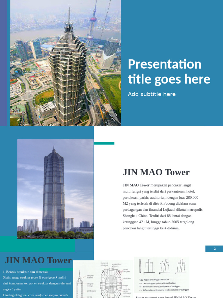 Struktur dan Desain Jin Mao Tower | PDF